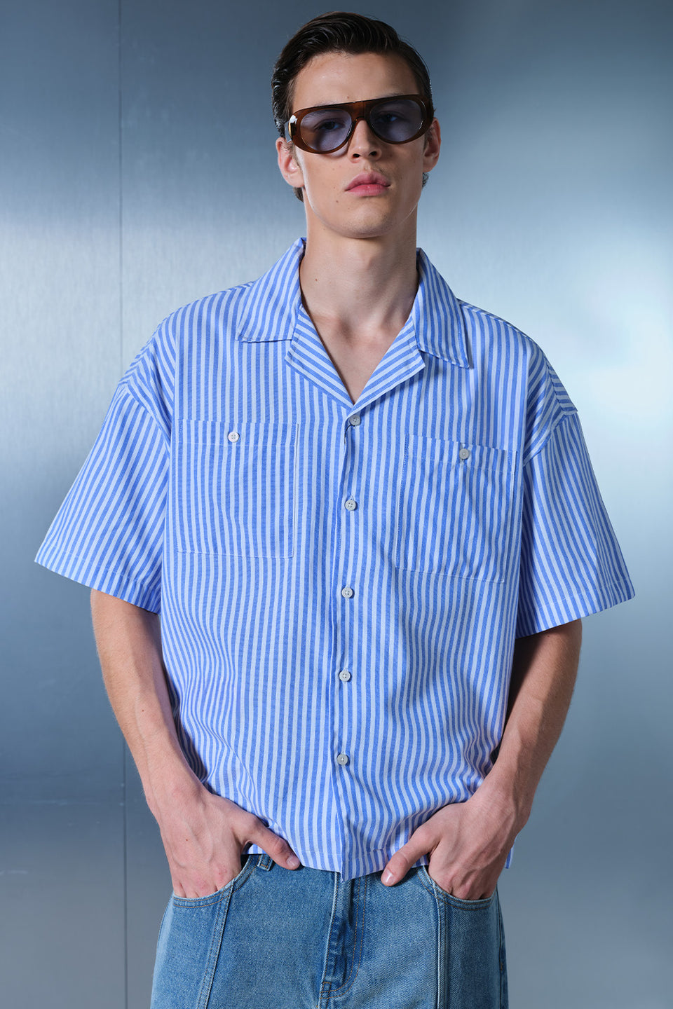 Striker Boxy Fit Oversized Shirt